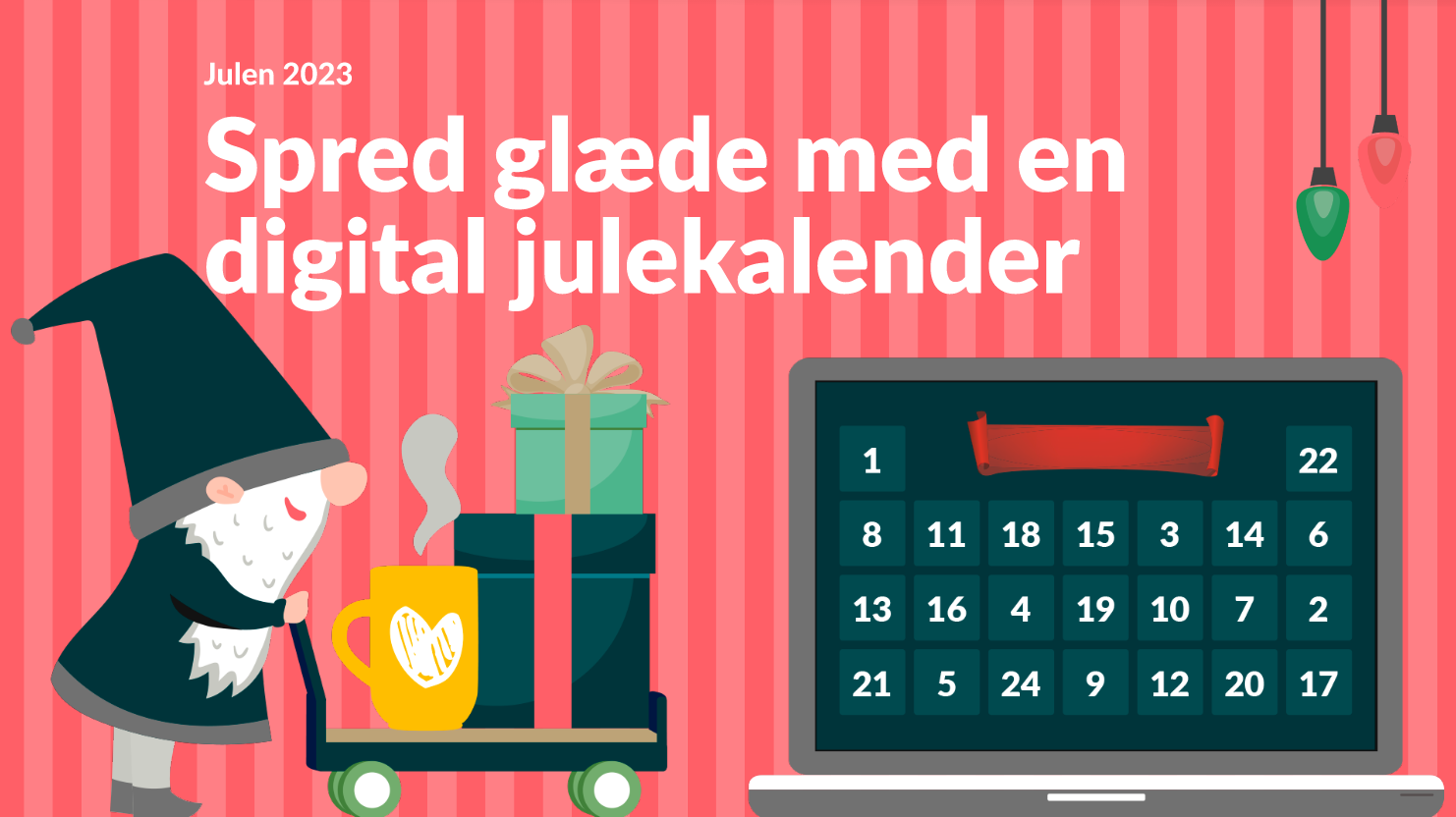 Digital julkalender för kundkommunikation | Bording AB